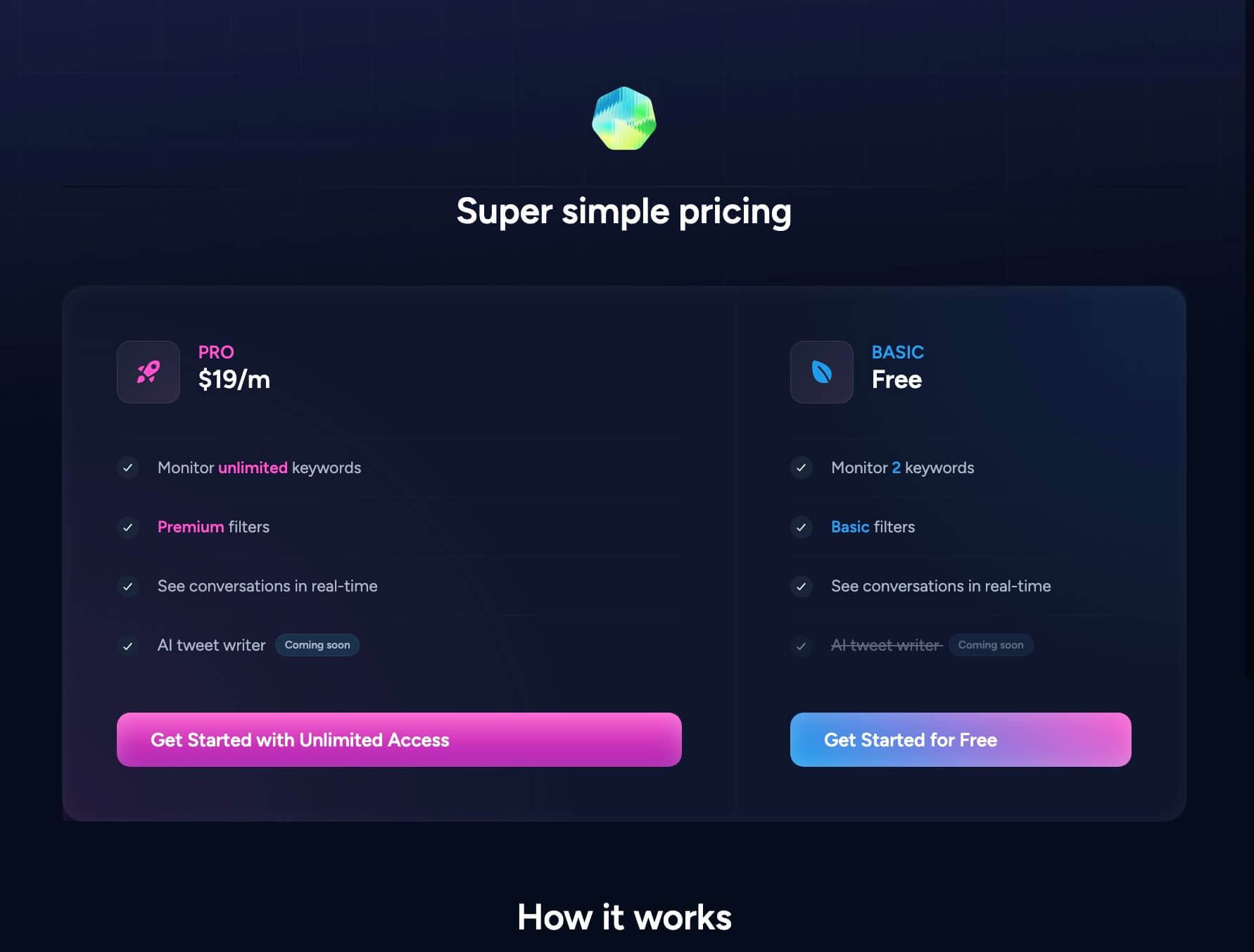 Free Pricing Table | Free Webflow Component